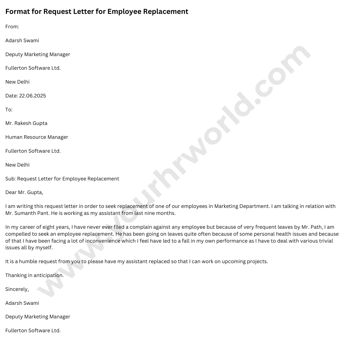 How To Write A Request Letter For Certificate Of Employment Sample How To Write A Request Letter For Certificate Of Employment Sample